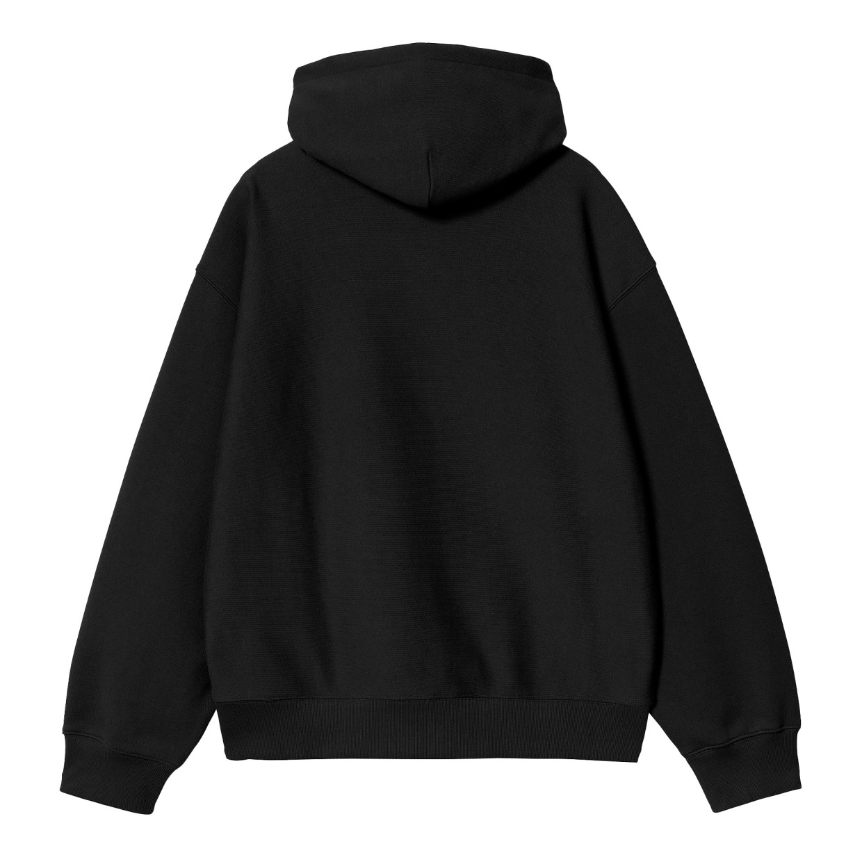 Carhartt Wip Sweat Hooded Label Script Black - I034430-89XX | Sportino